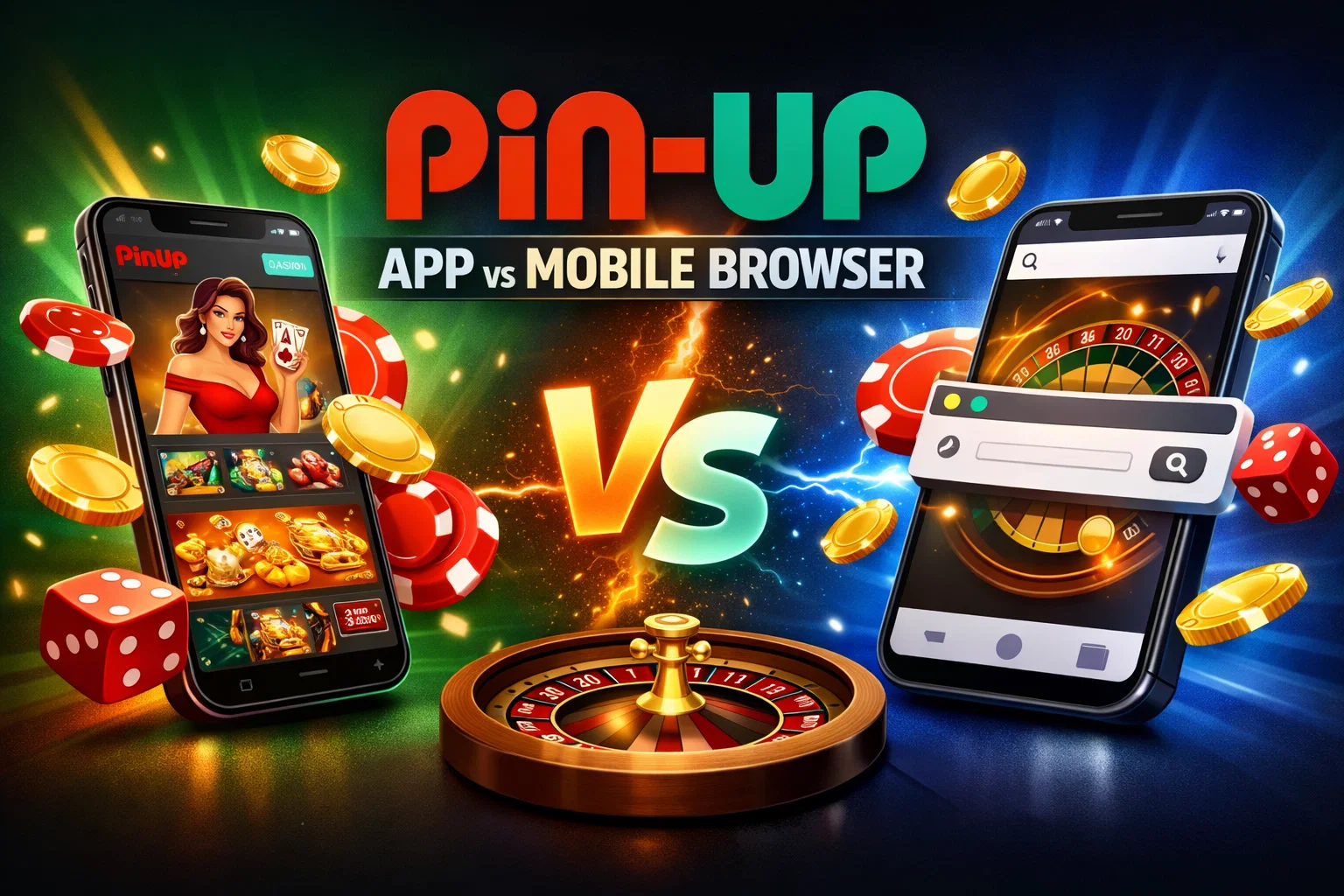 PinUp App vs Mobile Browser – What is Better for Players?